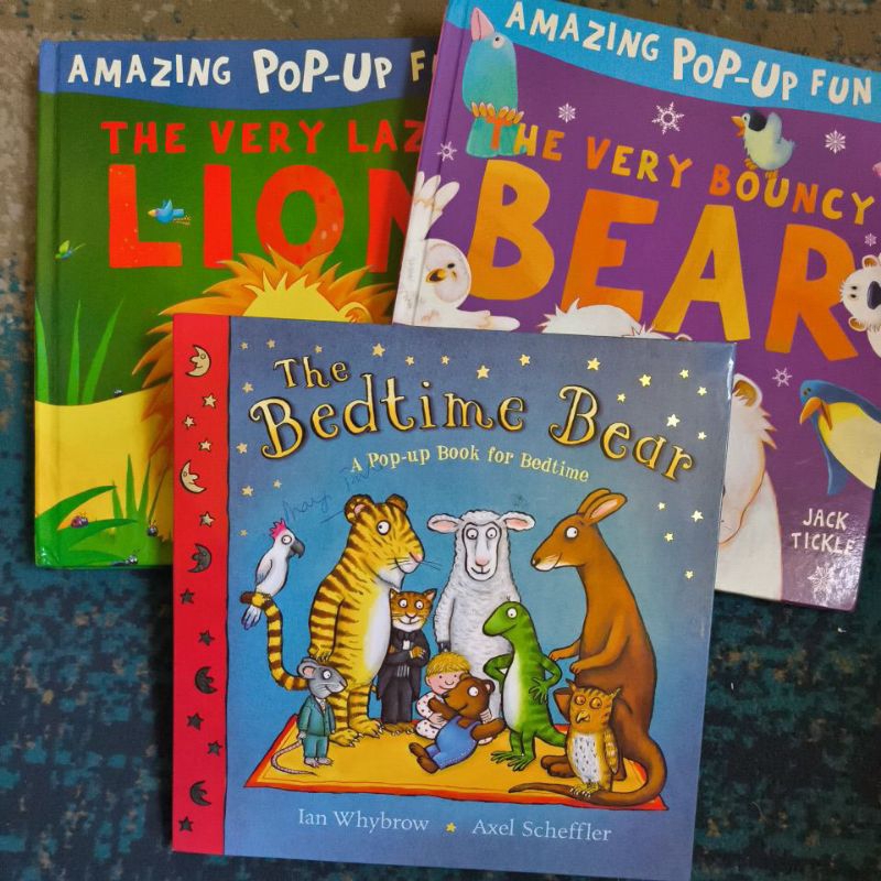 Interactive Pop Up Books for Kids (Preloved) | Shopee Philippines