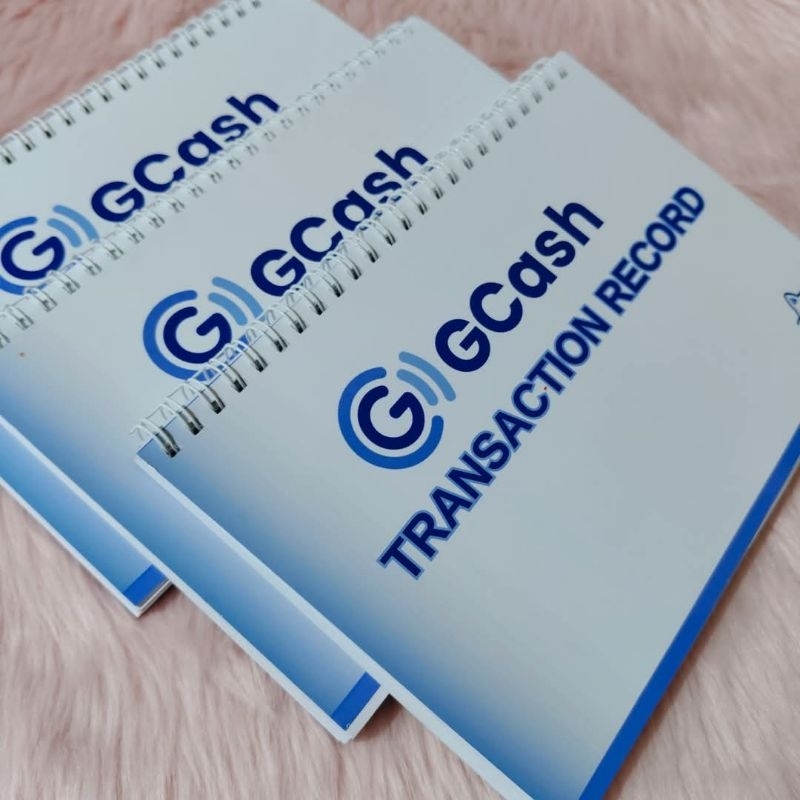 Gcash Transaction Record Book A5 size|50 leaves and 100 leaves FREE ...