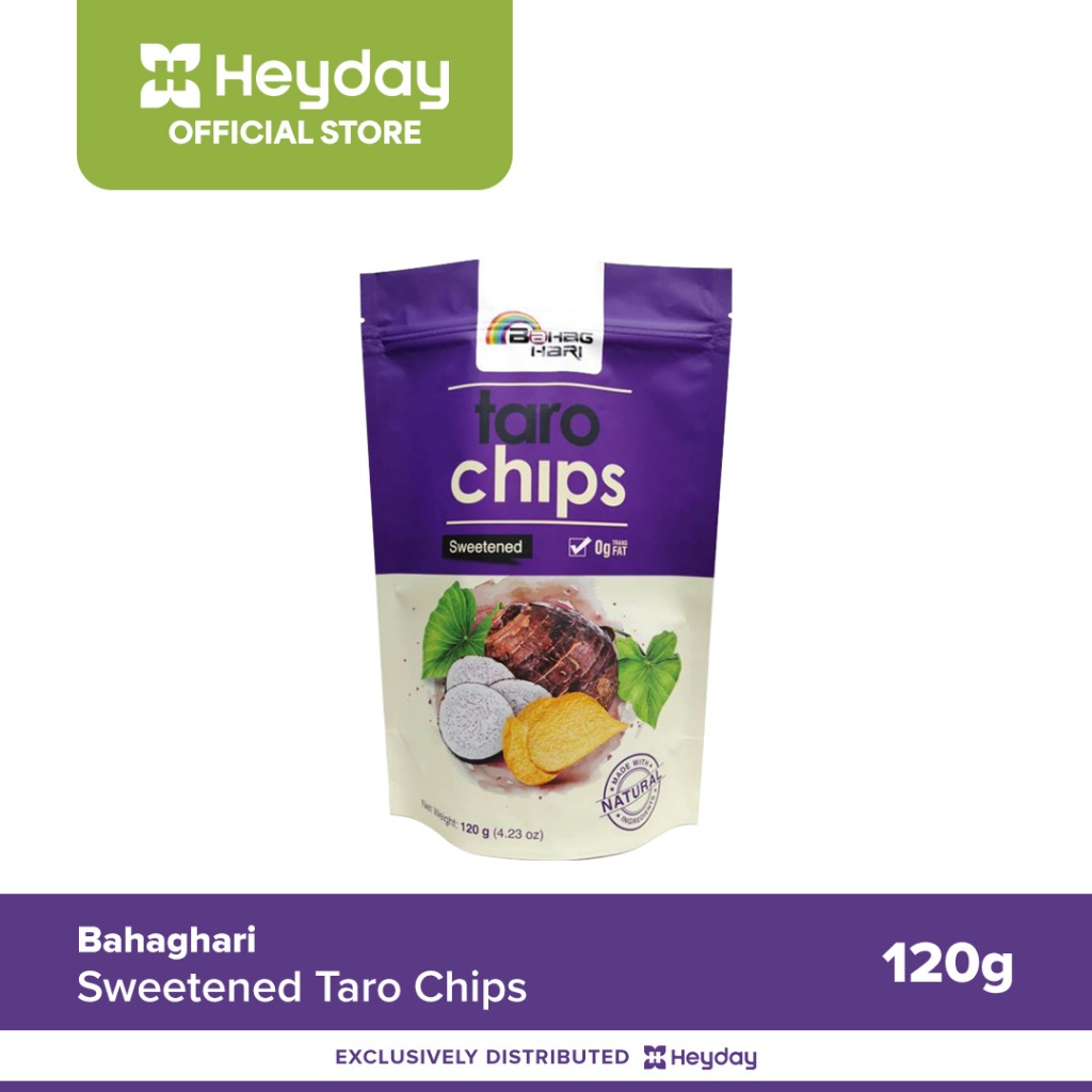 BAHAGHARI Sweetened Taro Chips – Natural Delight & Heart-Friendly Snack ...