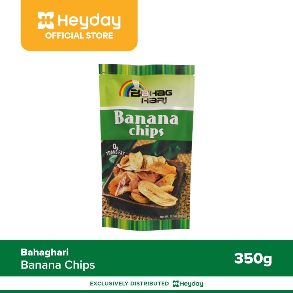 BAHAGHARI Banana Chips – 0% Saturated Fat, Guilt-Free Snack in Vibrant ...