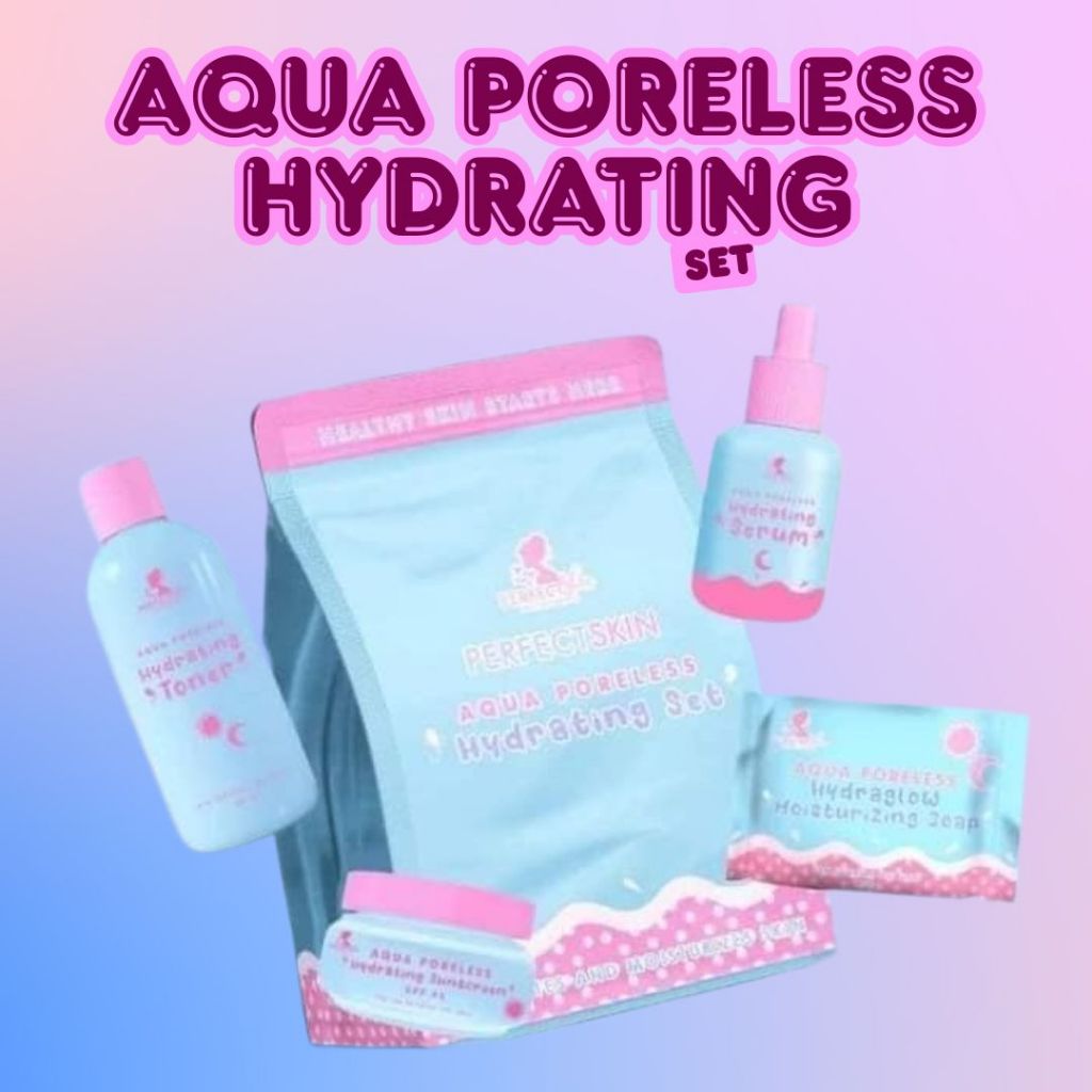 Perfect Skin Aqua Poreless Hydrating Set | Shopee Philippines