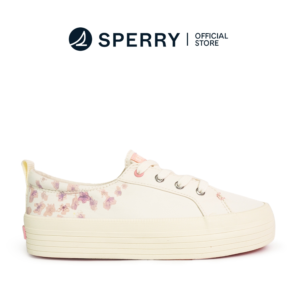 Sperry Women's Crest Platform II Sneakers - Light Beige/Sakura ...