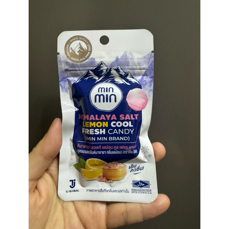 Min Min Himalaya Salt Lemon Cool Fresh Candy 21g Product of Thailand ...