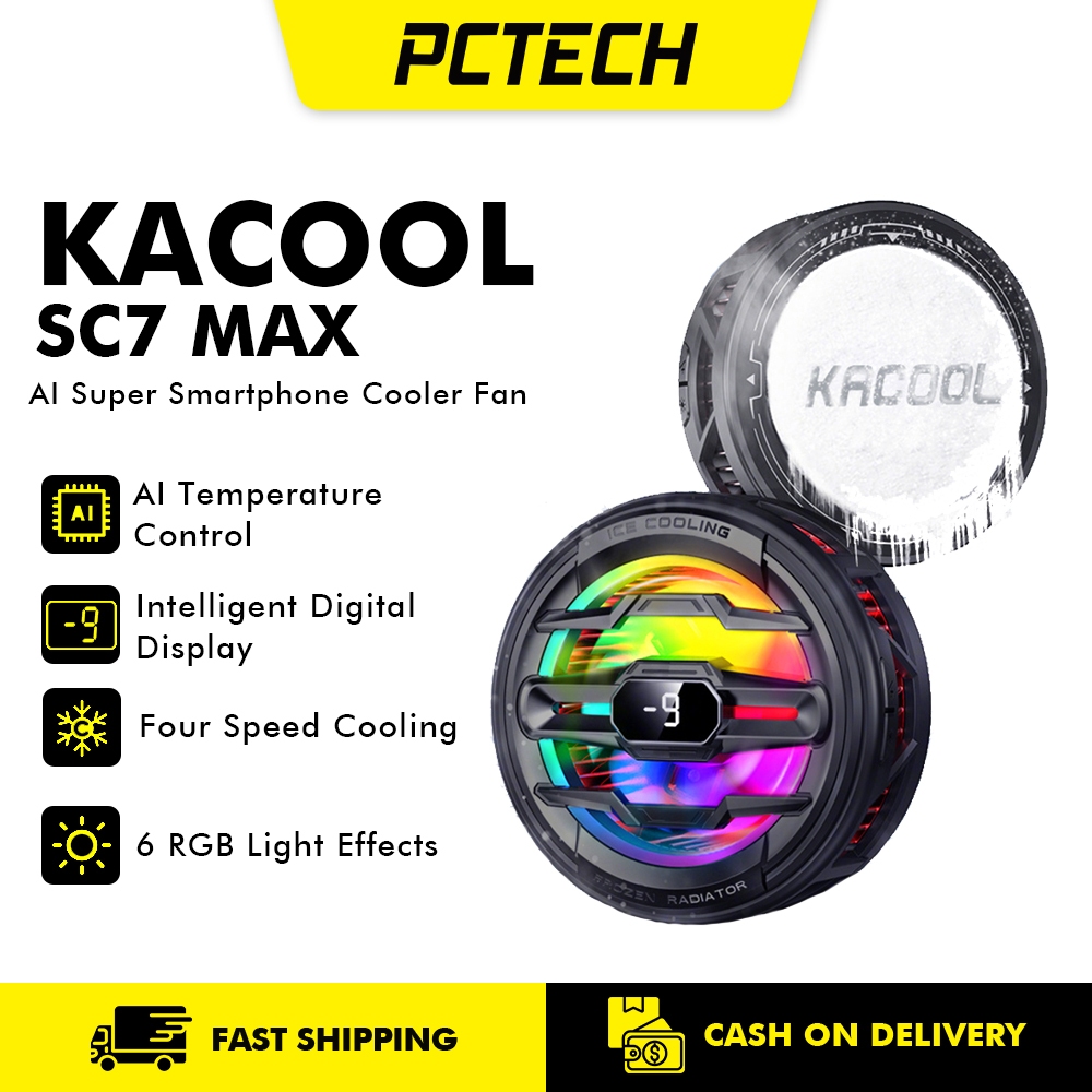 Kacool SC7 MAX Heat Sink Cooling Fan Support AI Cooling Gaming Radiator ...