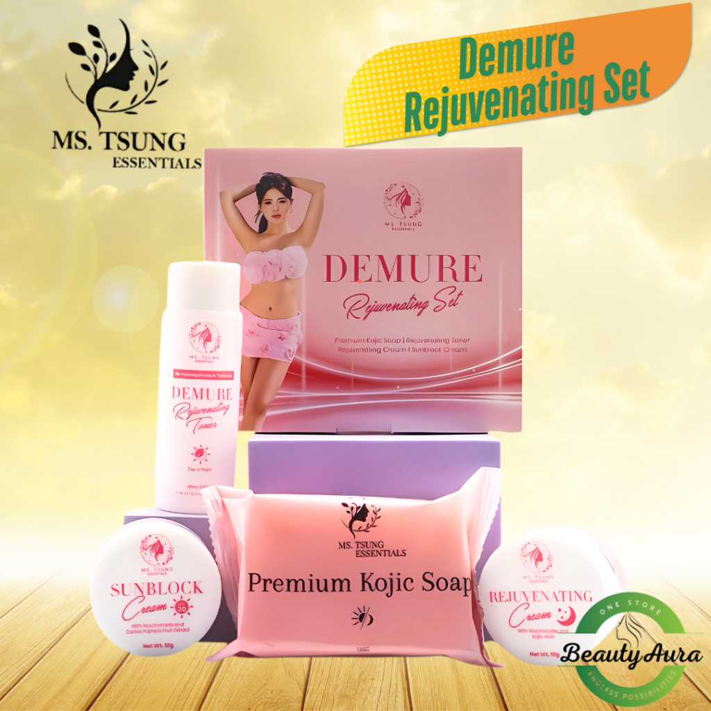 Ms Tsung Essentials Demure Rejuvenating Set | Shopee Philippines