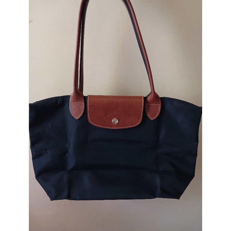 Authentic longchamp totebag long handle | Shopee Philippines