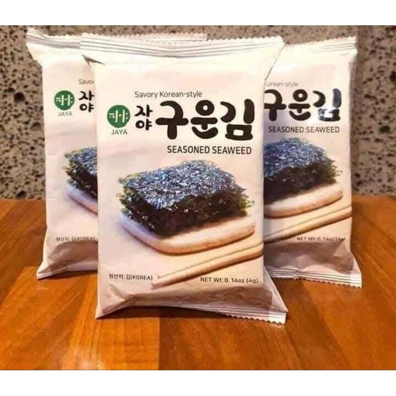 JAYA SEAWEED PER BOX 72 PCS. | Shopee Philippines