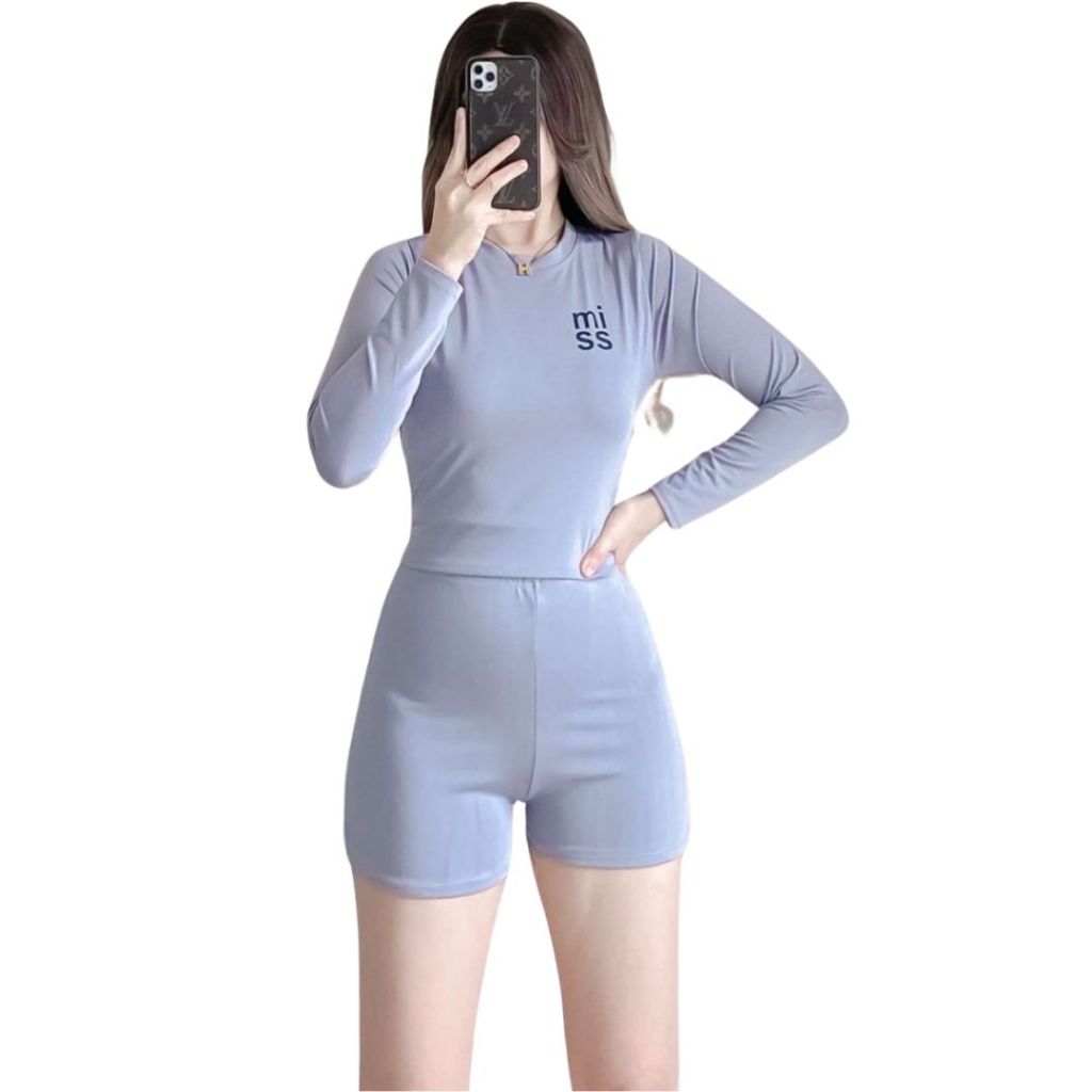 LESEKA Elizabeth two piece Rashguard For Women Nylon Fabric Freesize ...