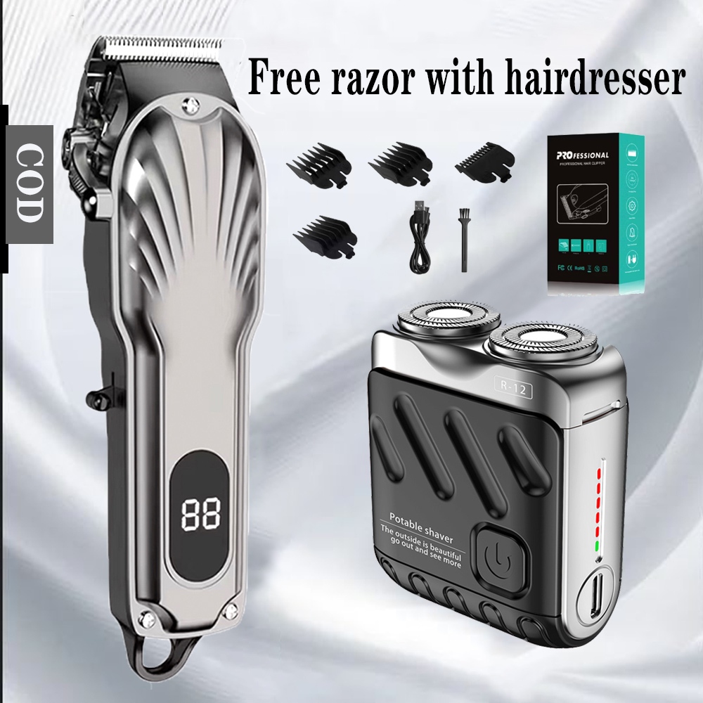 Buy One Get One Free COD Professional Men's Barber Razor Men's Barber ...