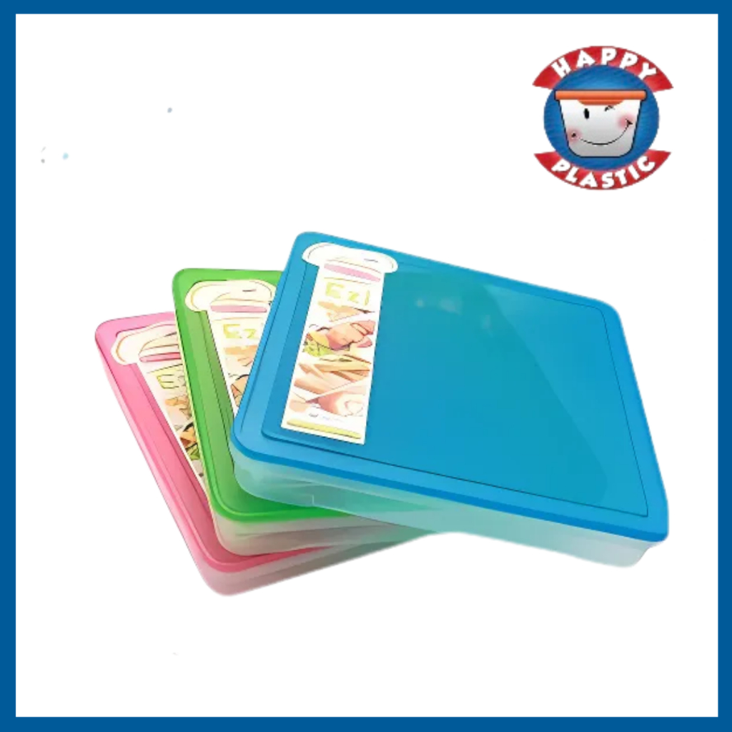 HAPPY Plastic Dough Container Graham Tupperware Plasticware Food keeper ...