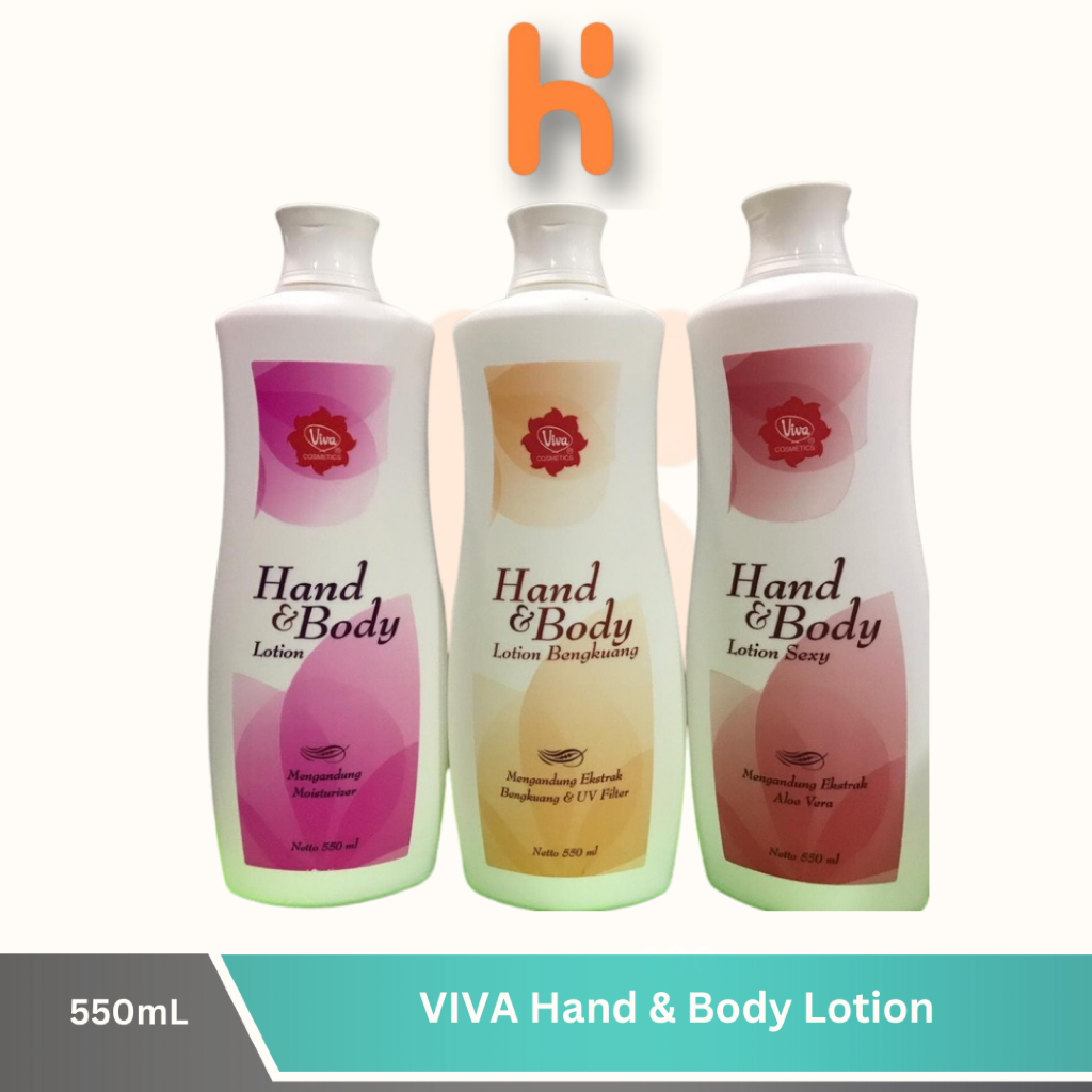 VIVA Hand & Body Lotion (550mL) | Shopee Philippines