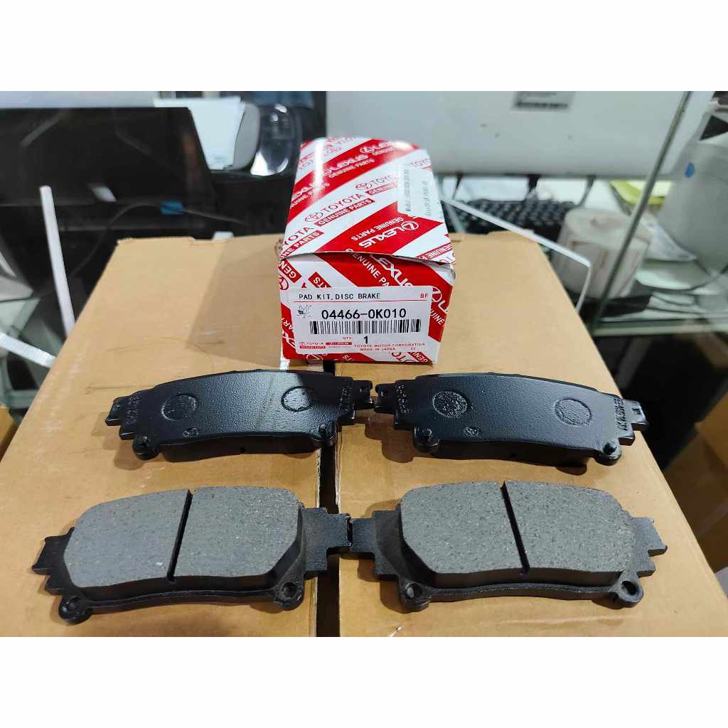 BRAKE PAD REAR AXLE 04466-0K010 FOR TOYOTA FORTUNER 2015-2021, TOYOTA ...