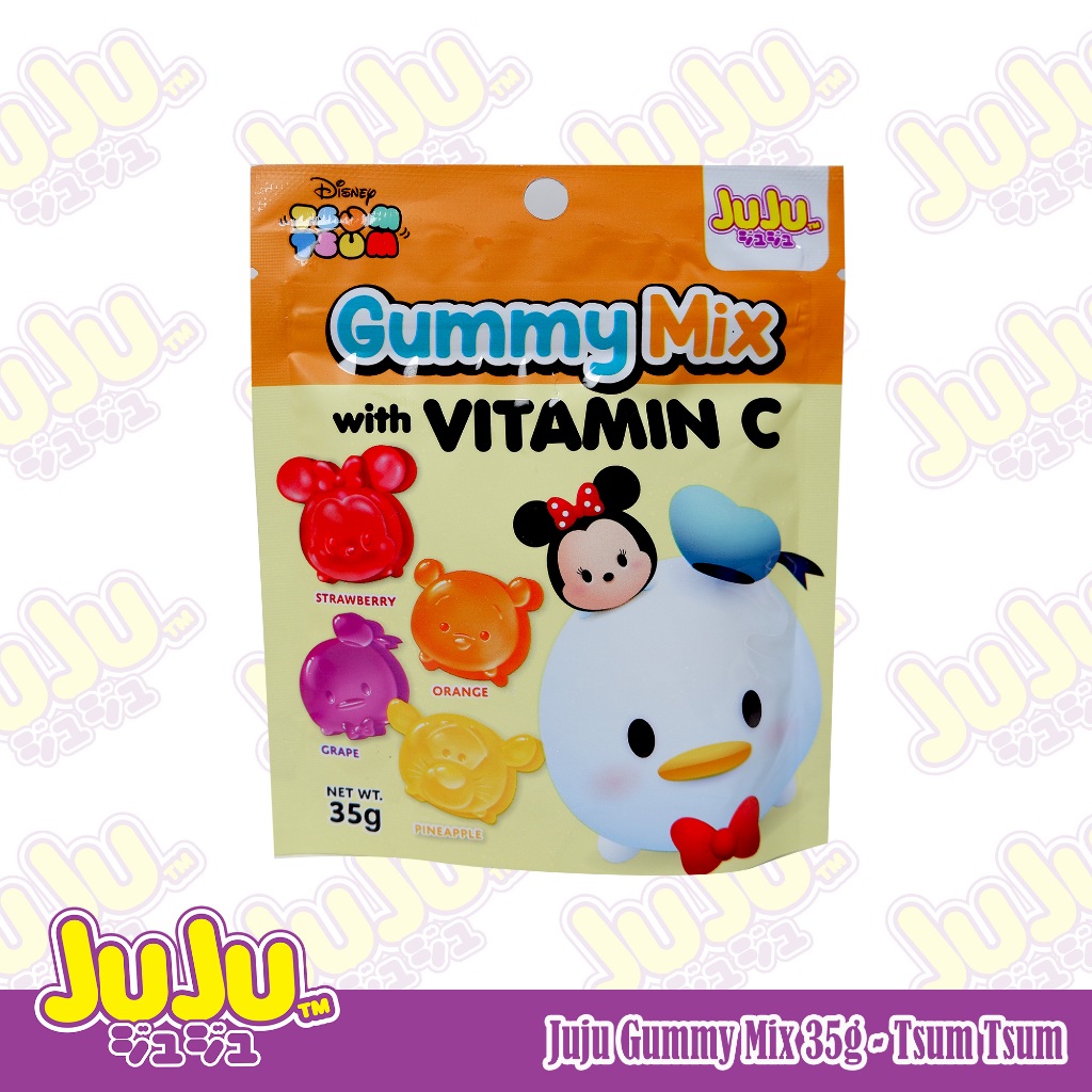 Juju Gummi Mix 35g (Gummy candies with Vitamin C) - Tsum Tsum | Shopee ...