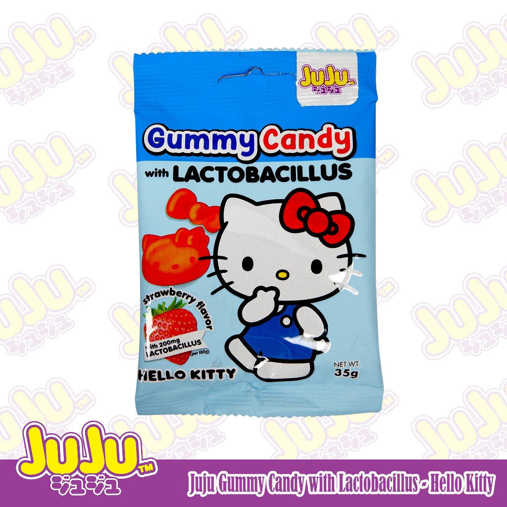 Juju Gummy Mix 35g (Gummy candies with Lactobacillus) - Hello Kitty ...