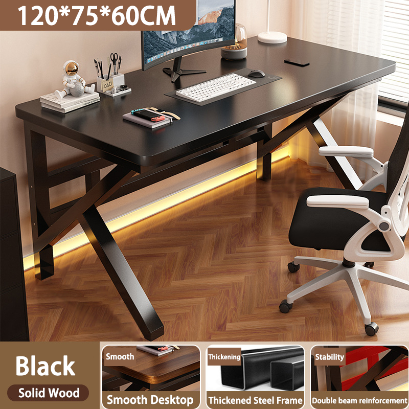 Gaming Table Computer PC Game Esports Desk for Room 140/120/100cm Office Table Study Desk Game ...