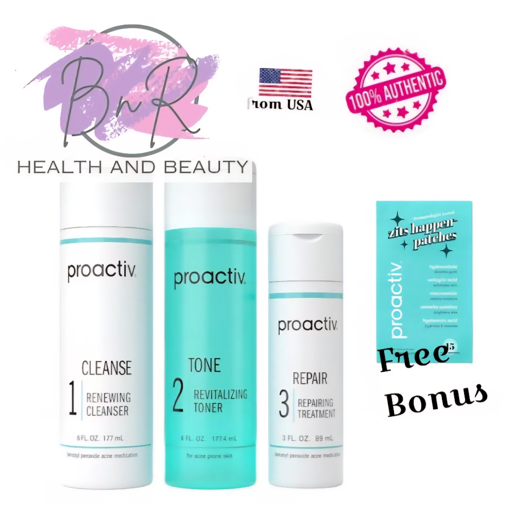 Proactiv 3 Step Acne Treatment - 90 Day with Pimple Patches OR 60 Day ...