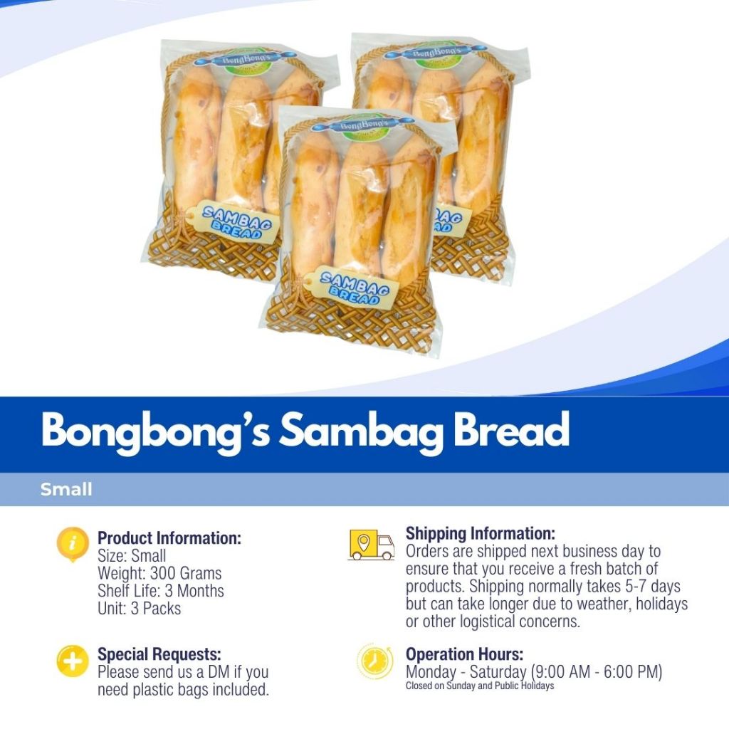 Sambag Bread 3 Packs | Shopee Philippines