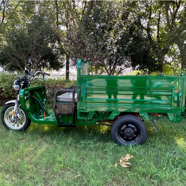 Electric Cargo Tricycle Three Wheel Farm Use Cargo Truck | Shopee ...