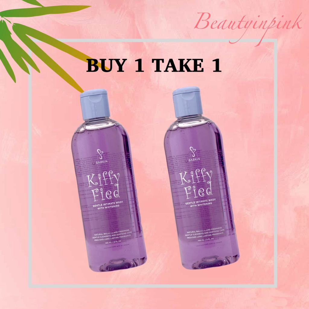 SASKIN Kiffyfied Feminine Wash by Sachzna Laparan Gentle Intimate Wash ...