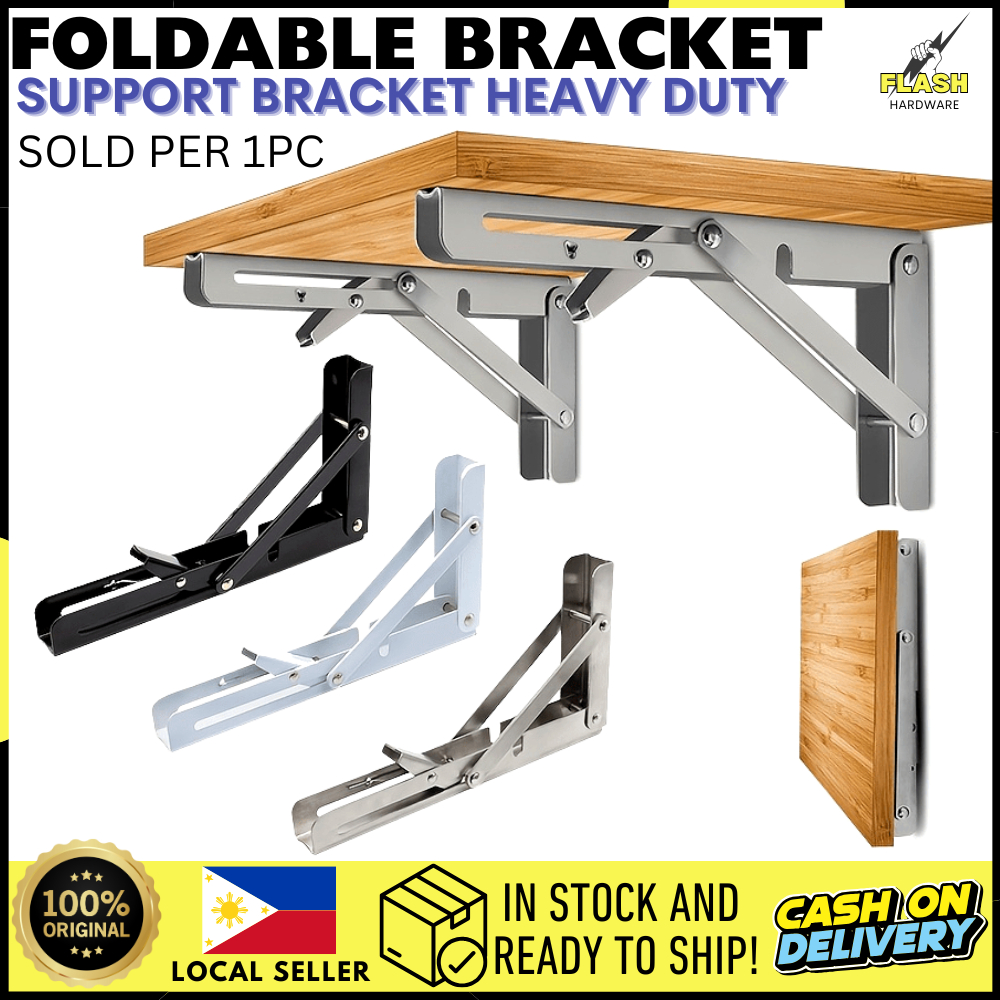 Wall Bracket F-type Folding Angle Bracket Triangle Support Bracket ...