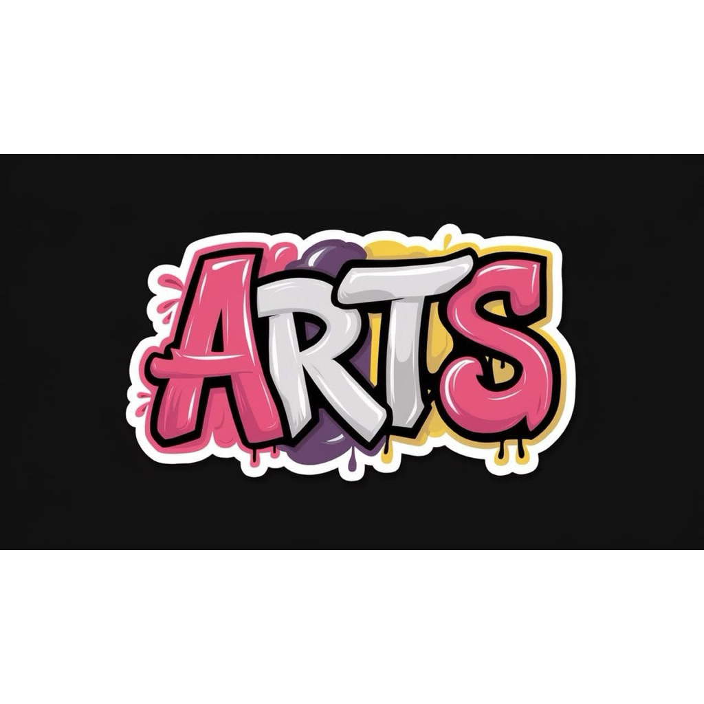 Graffiti style subject label with free name label | Shopee Philippines