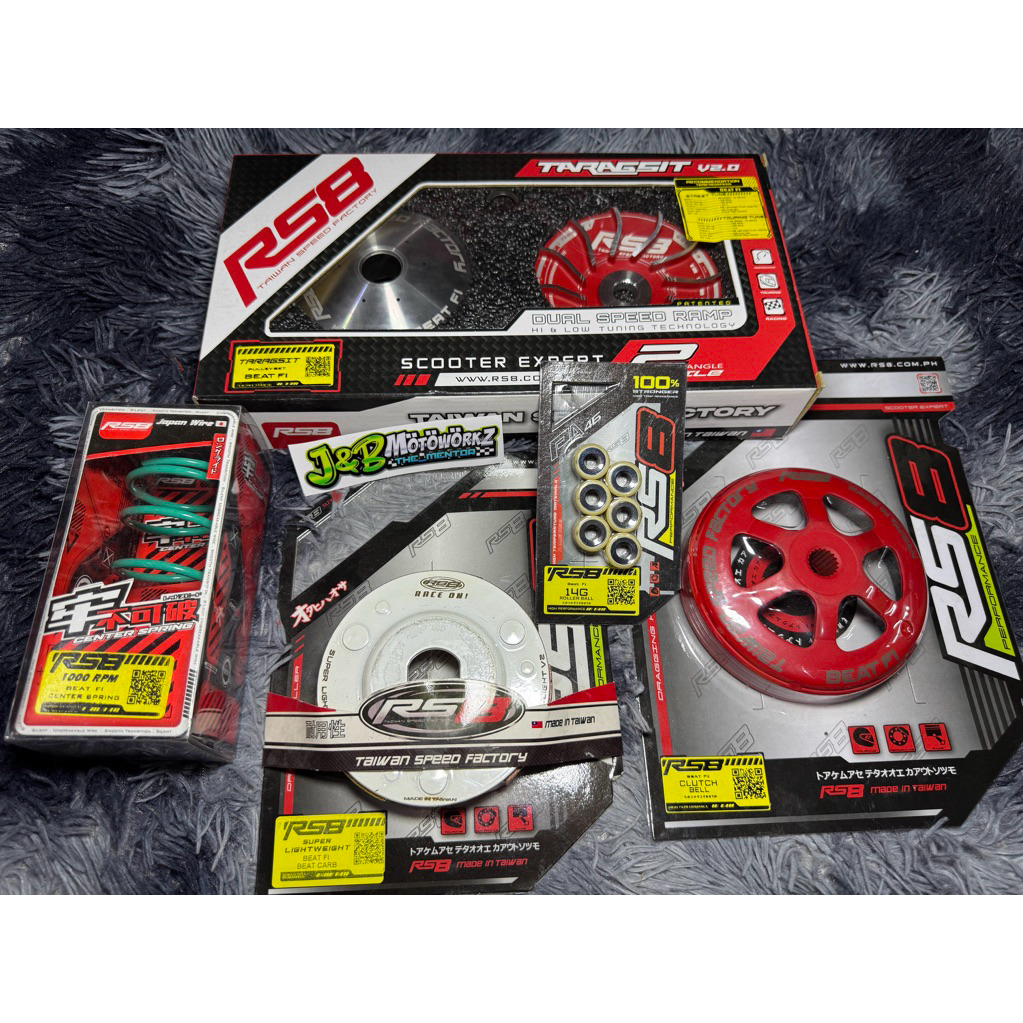 RS8 HONDA BEAT Fi CVT SET | Shopee Philippines