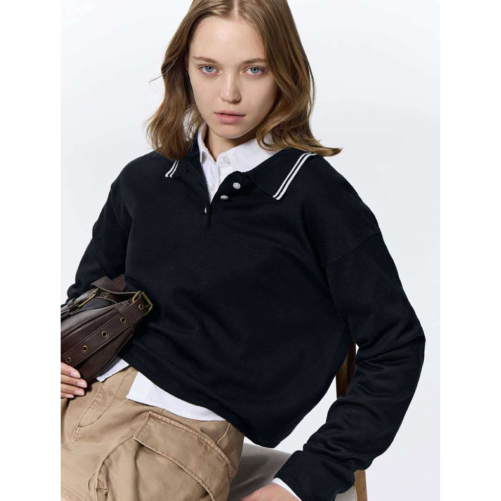 GU Polo Sweater from Japan | Shopee Philippines