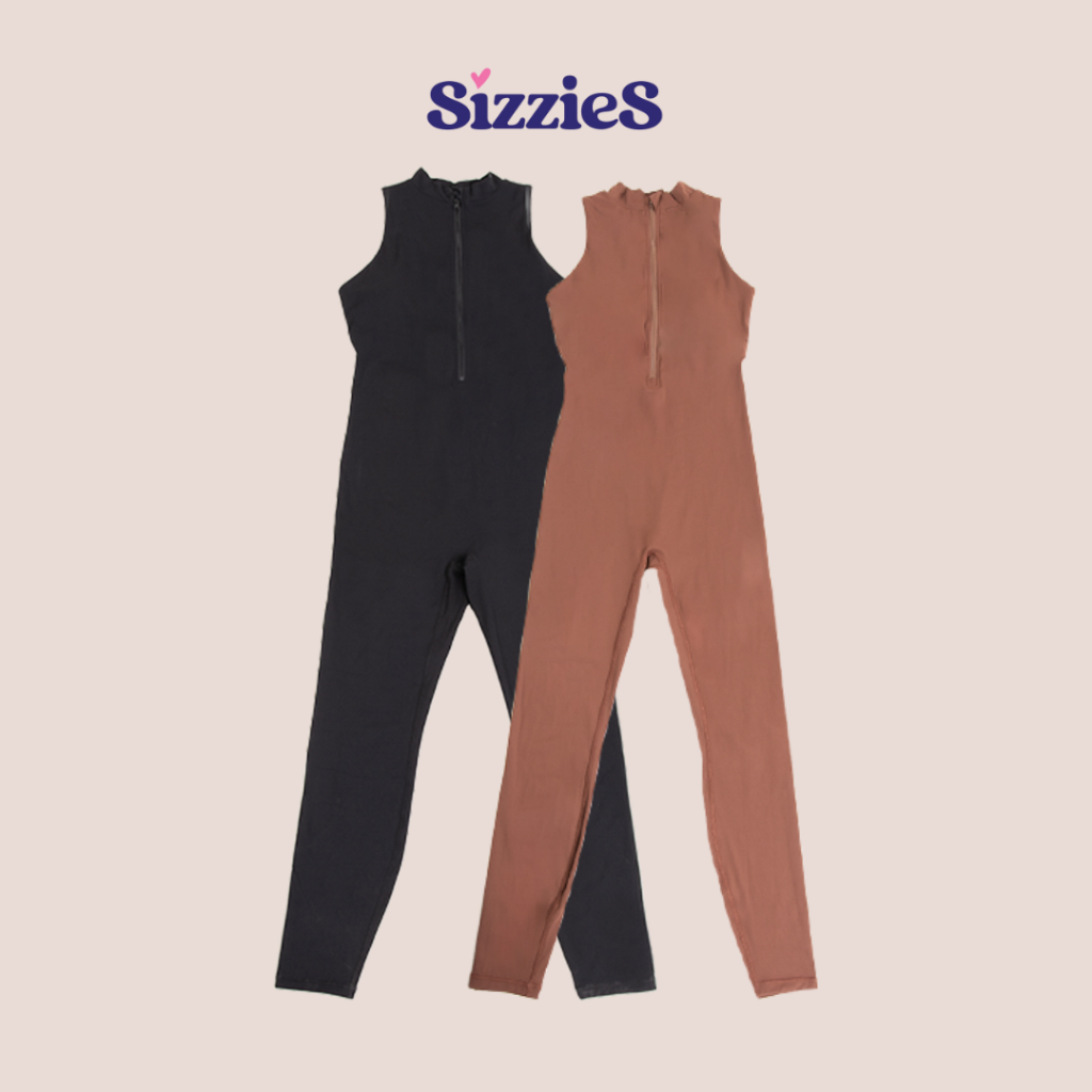 Sizzies One Piece Wonder Ultra Sculpt Boss Babe Full Body Jumpsuit ...