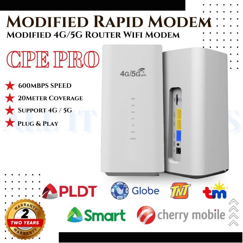 WiFi Router Sim Card Modem 4G/5G Pro CPE Original LTE Cat12 Up To 600Mbps 2.4G 5G AC1200 ...