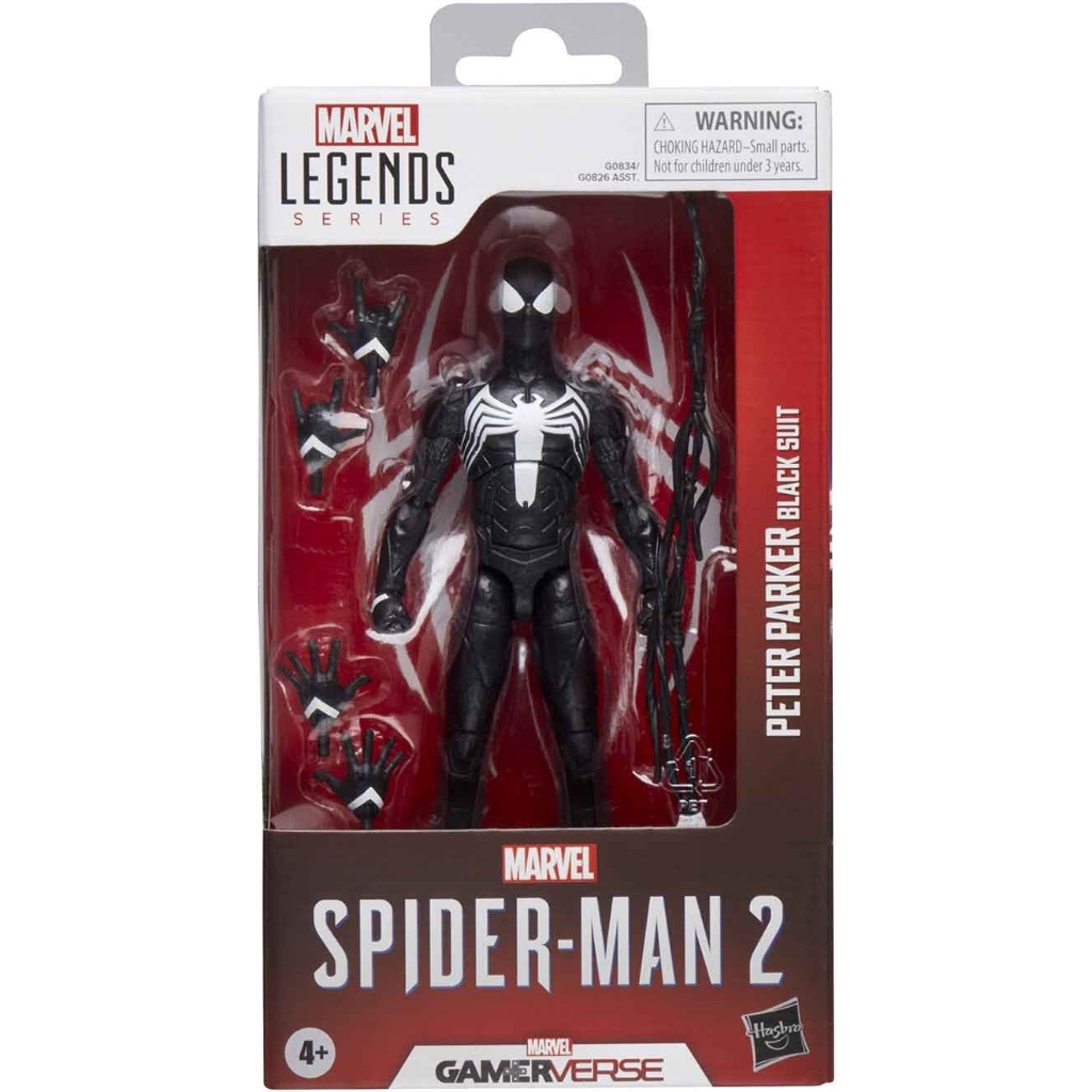 marvel legends gamerverse black suit spiderman | Shopee Philippines