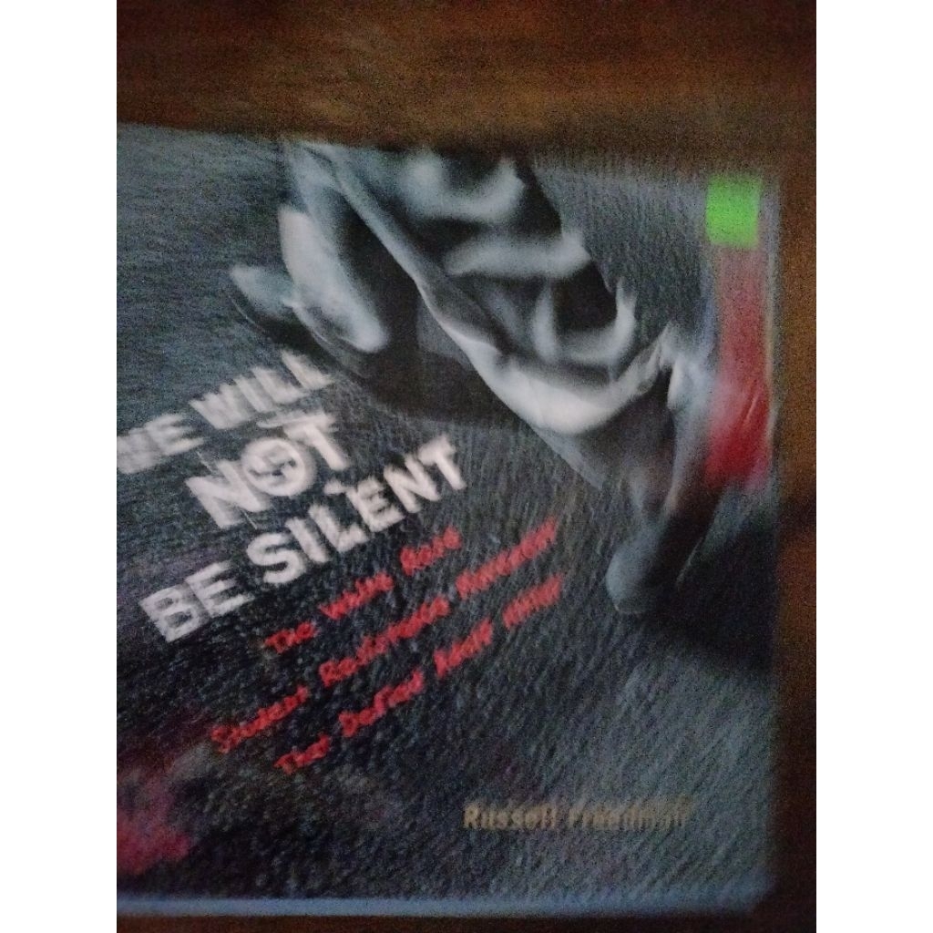 We Will Not Be Silent: The White Rose Student Resistance Movement That ...