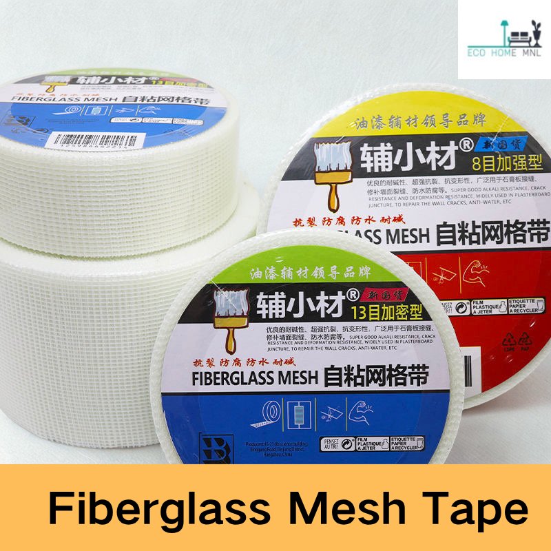 Fiberglass Mesh Tape for Gypsum Wall 30M – Gasa Tape (4.5cm / 5cm / 6cm ...