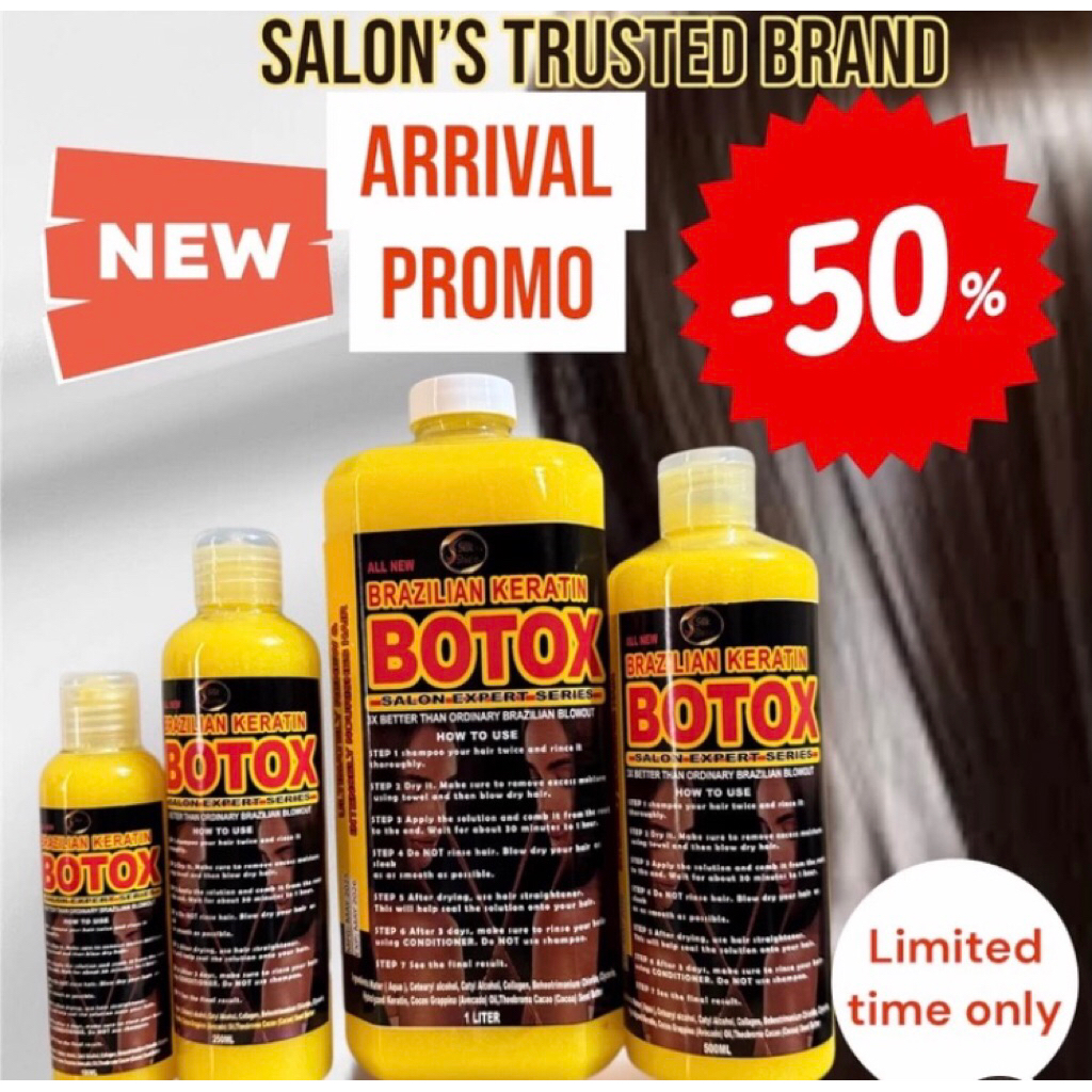 Original Brazilian Botox Hair Treatment for Bleached Hair Colored and ...