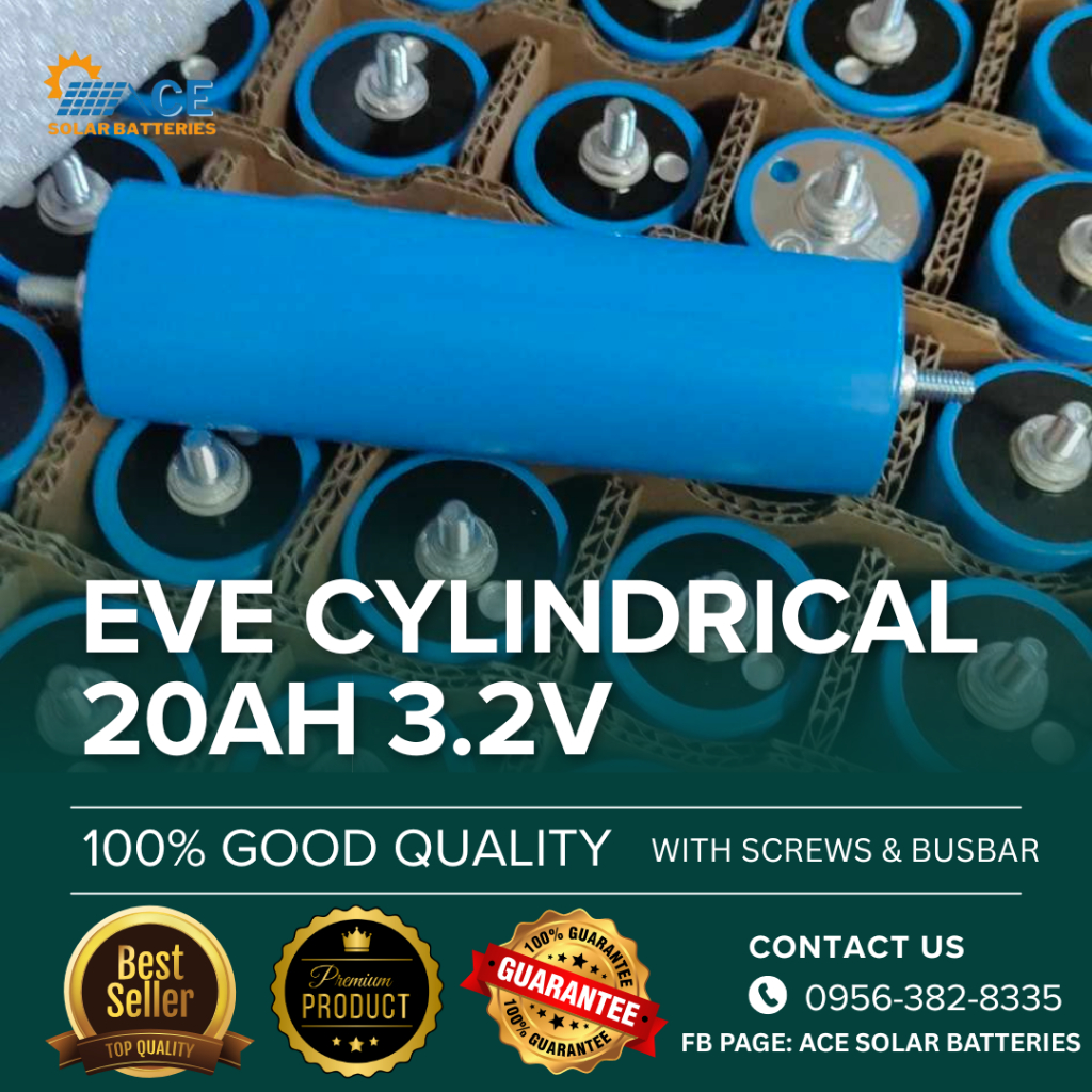 NEW EVE 20AH 3.2v Lifepo4 Cylindrical Battery (PM FOR MORE FREEBIES ...