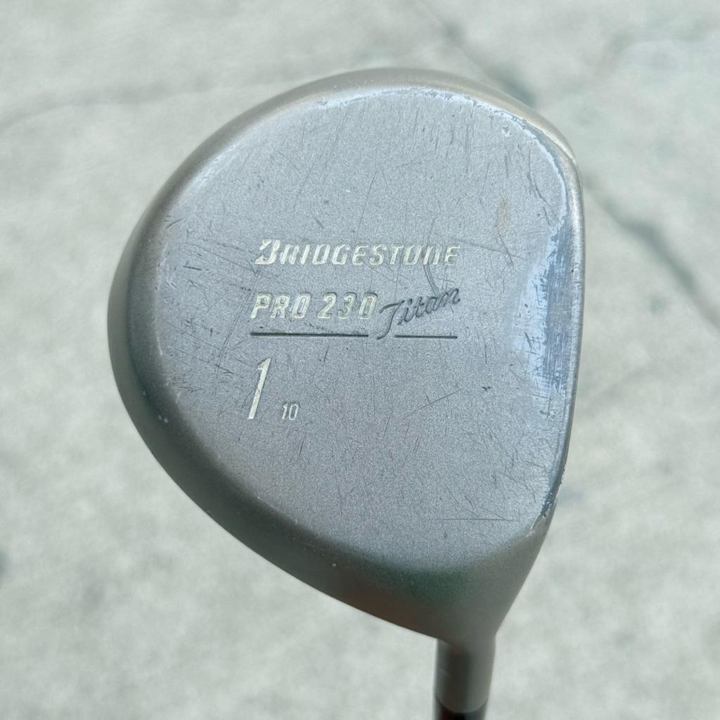 Bridgestone Pro 230 Titan Golf Driver 10 degrees Harmotec Ultra Light ...