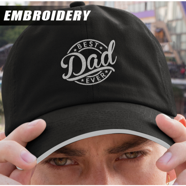 CMYK Customized/Personalized Embroidery Father's day 2 tone cap Best ...