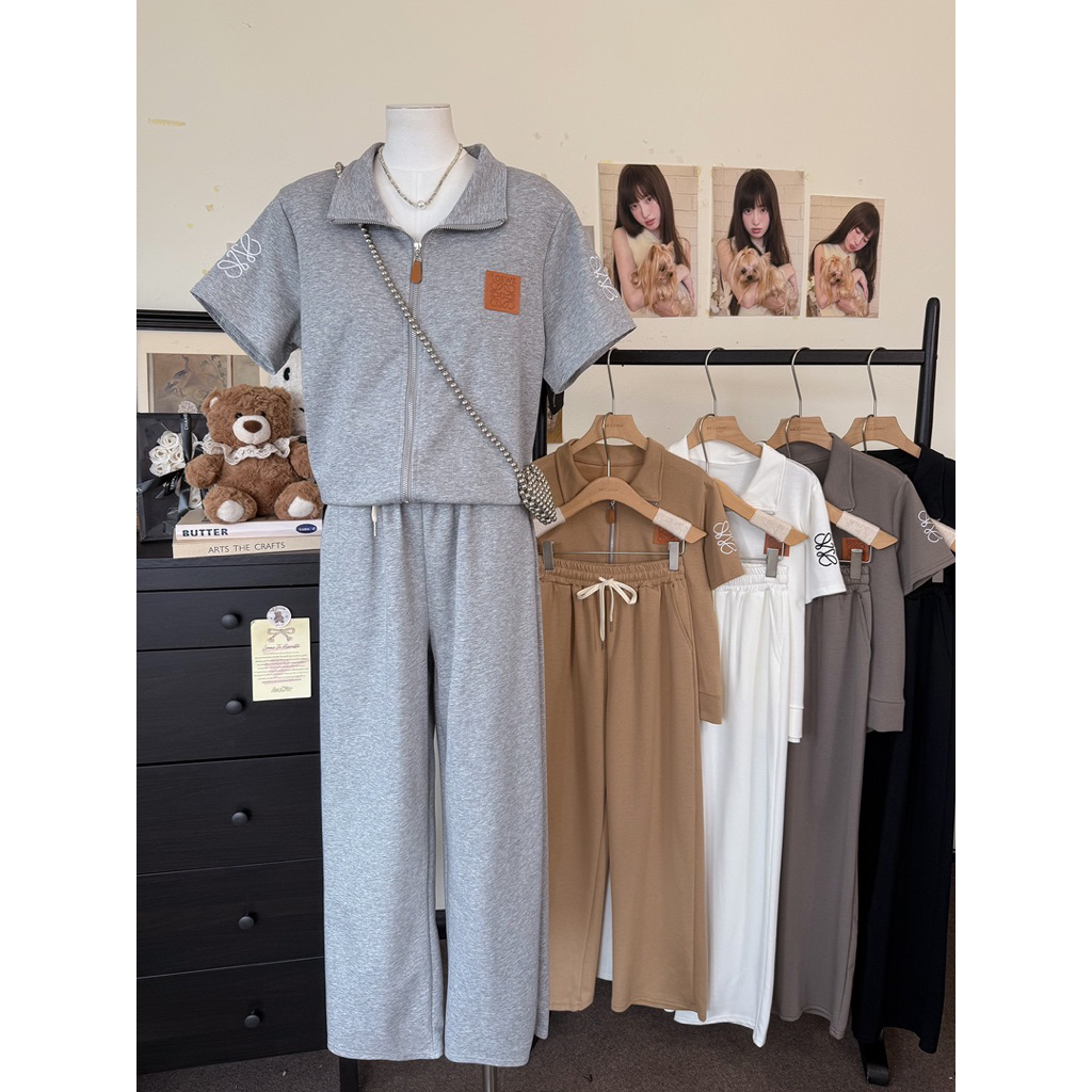 RRX LoEwEeee Terno Pants w/Zipper Top #5007 | Shopee Philippines