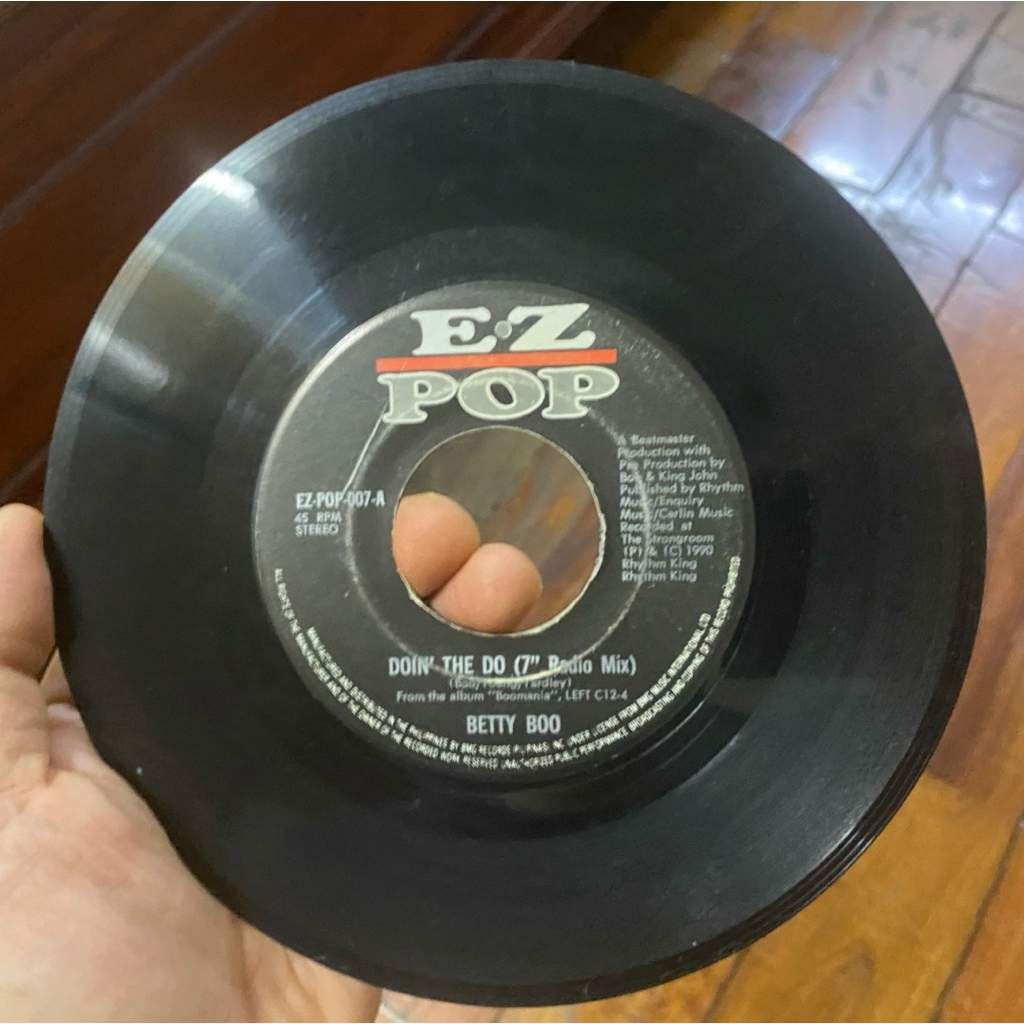 Betty Boo – Doin' The Do / 7” Radio Mix / King John - Philippines Pop ...