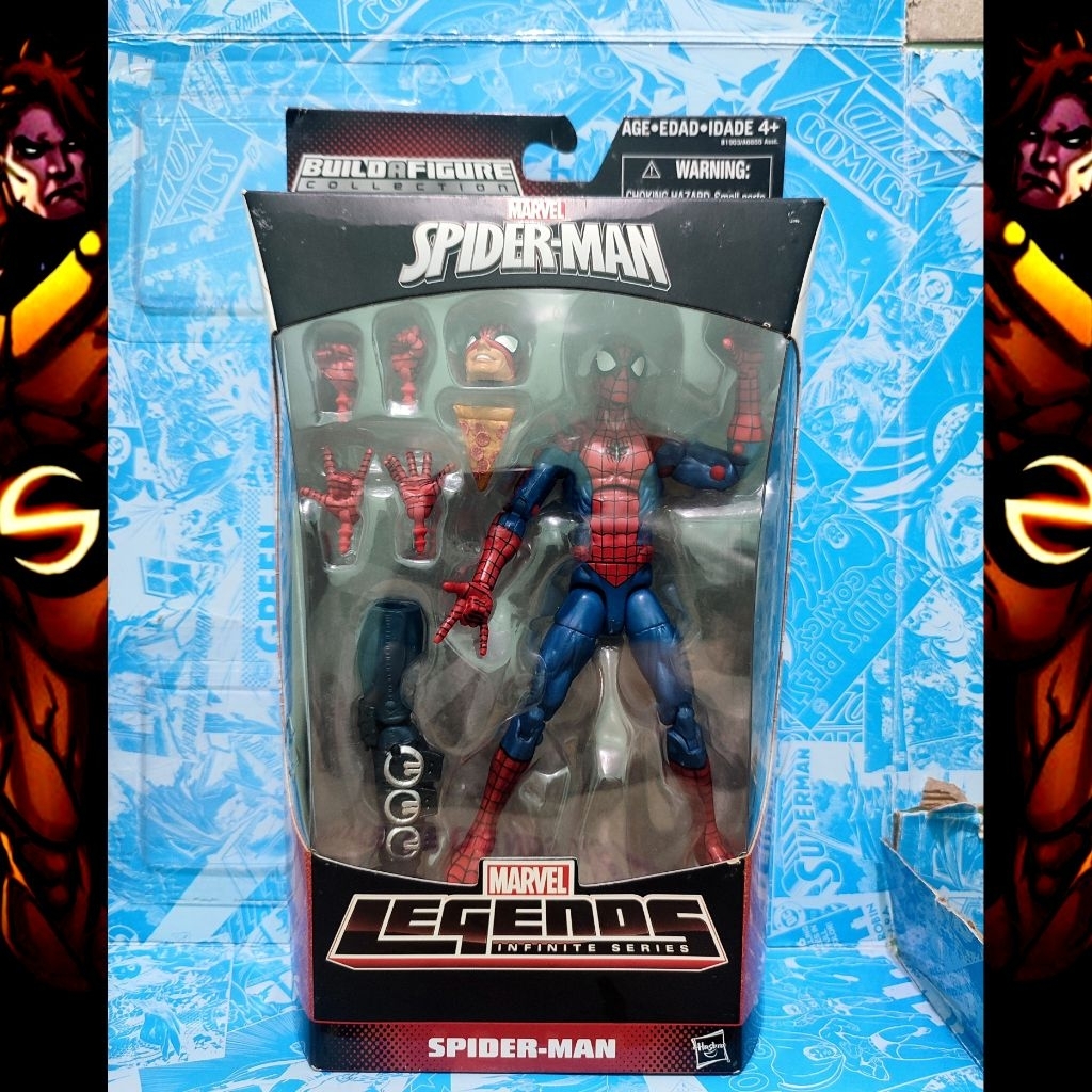 Marvel Legends Pizza Spidey (Hobgoblin Wave) / MISB | Shopee Philippines