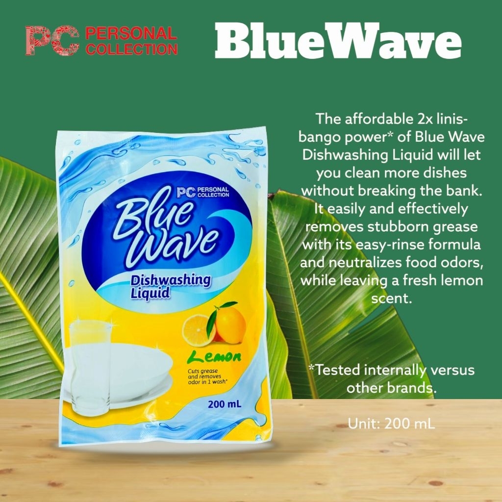 Personal Collection Bluewave Dishwashing Liquid 200ml | Shopee Philippines