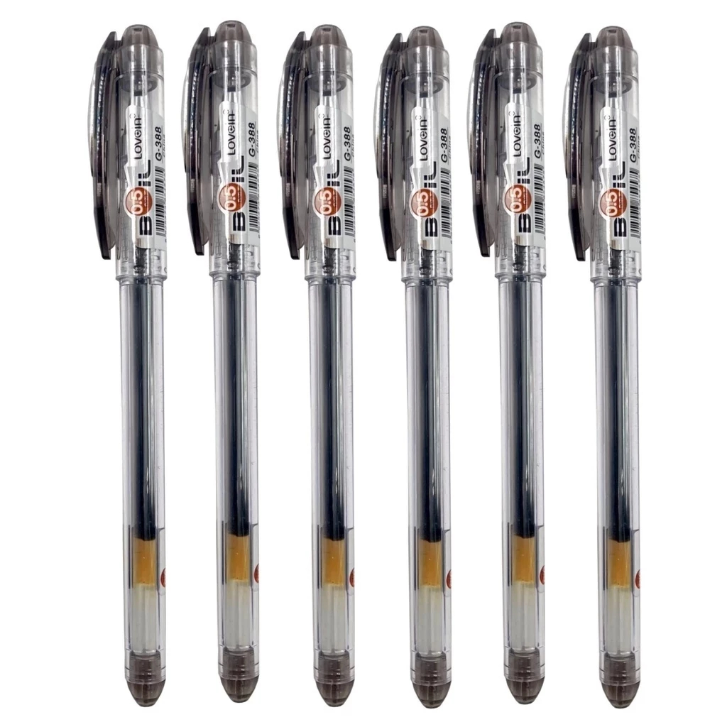 WEBBUY 12pcs Sign Pens 0.5mm G-388 Boil Gel/Ballpen Ink Pen School ...