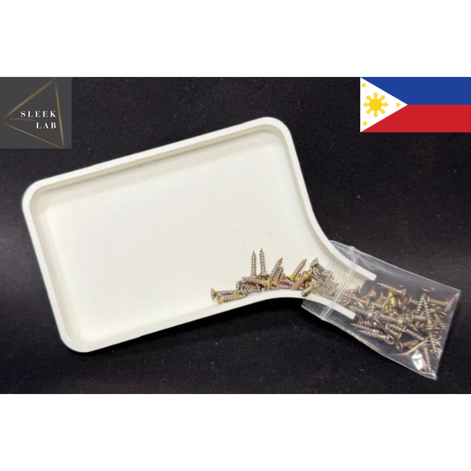 Small Parts Sorting Tray with Funnel – 3D Printed Organizer for Screws ...