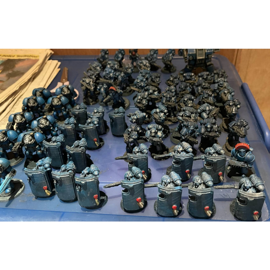 MK and Terminator Infantry table top 3D Printed custom warhammer ...