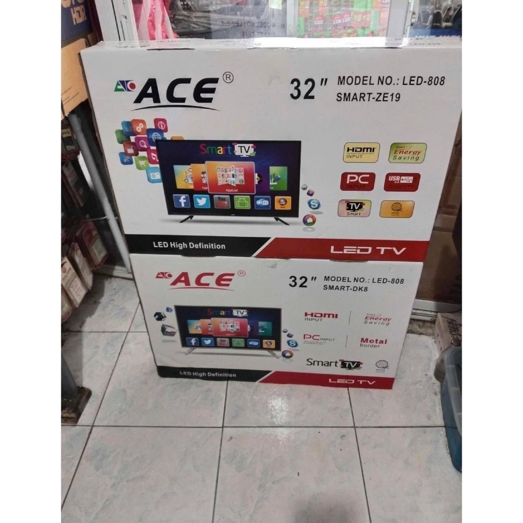 ACE flat screen LED TV / SMART TV 32 inches | Shopee Philippines