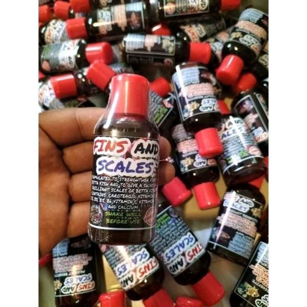 FIN AND SCALES, BETTA GROOMING DROPS FOR FINS AND SCALES (LOTUSBETTA ...