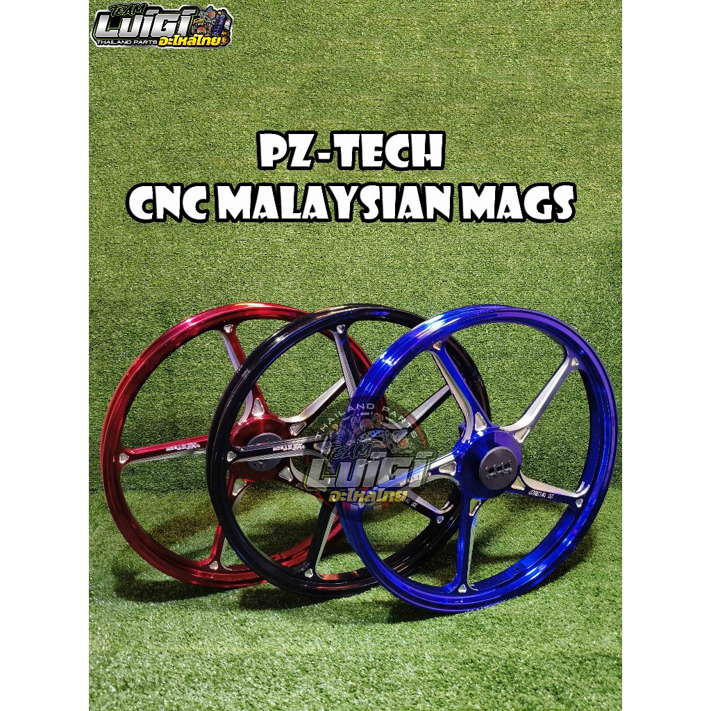 PZ TECH CNC MAGS 17S HONDA CLICK 125 / CLICK 150 MALAYSIAN CONCEPT ...