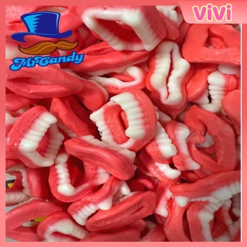 Teeth Gummy candies/ 500-550pcs/2.5kg gummy candy/gummy candies ...