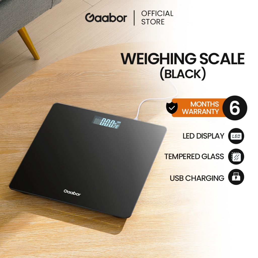 【Update】Gaabor Electronic Weight Scale For Body Digital Weighing Scale ...