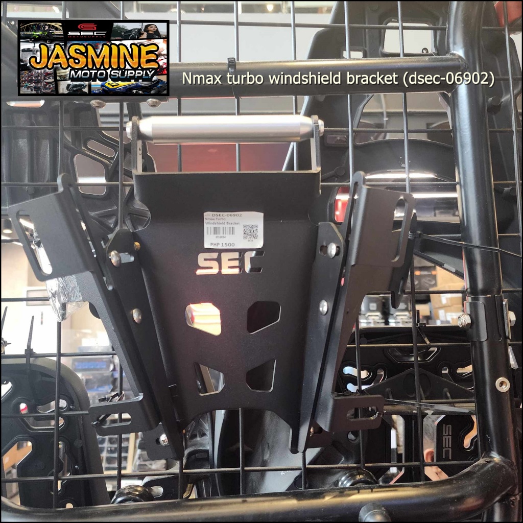 Original SEC brand Nmax turbo windshield bracket (dsec-06902) | Shopee ...