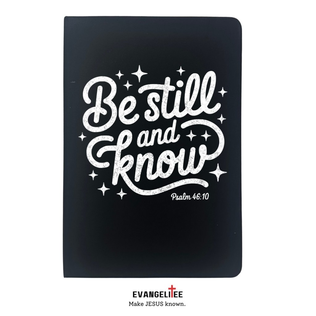 A5 Devotional Notebook ( BE STILL AND KNOW ) | Shopee Philippines